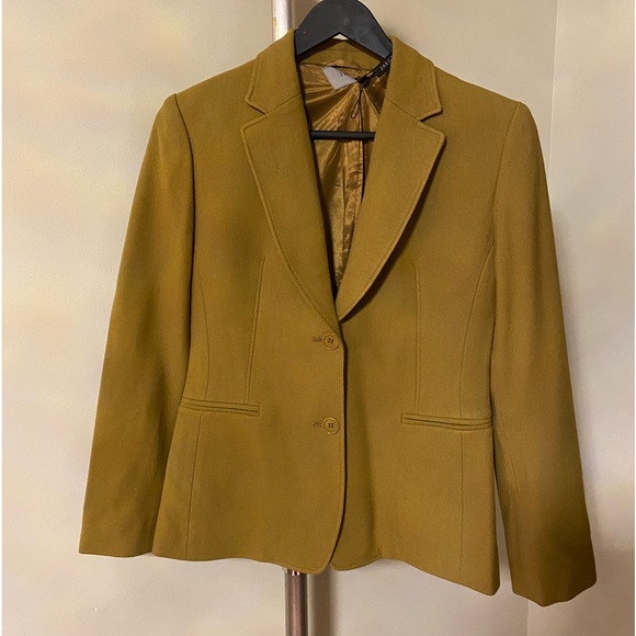 jaeger | Jackets & Coats | Jaeger Goldmustard Blazer | Poshmark